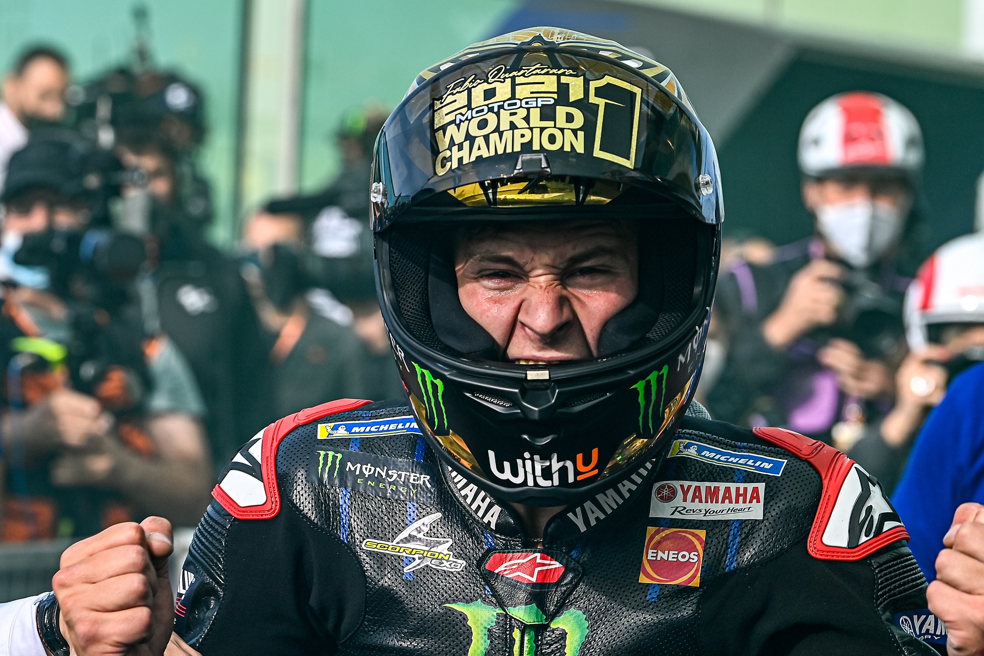 Fabio Quartararo is the 2021 FIM MotoGP™ World Champion!