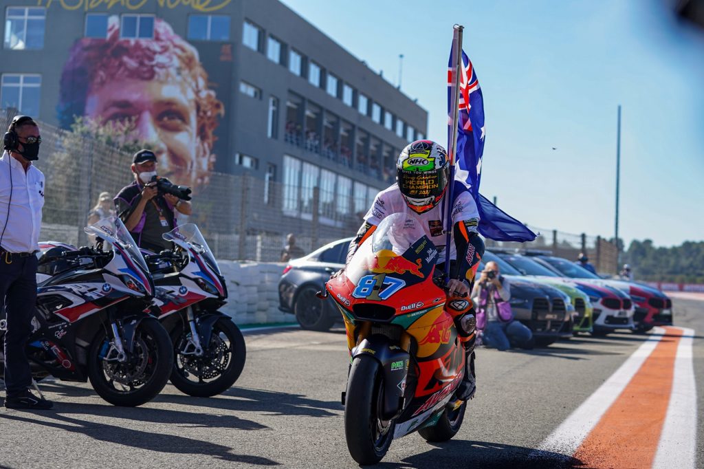 Remy Gardner is the 2021 FIM Moto2™ World Champion!