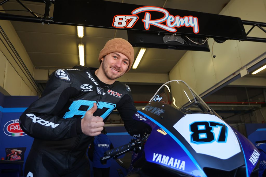 Remy Gardner Positive After First Dry Outing with the GYTR GRT Yamaha ...