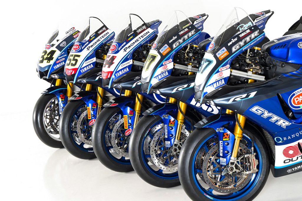 Yamaha unveils their four WorldSBK teams for 2023 - World Superbikes ...