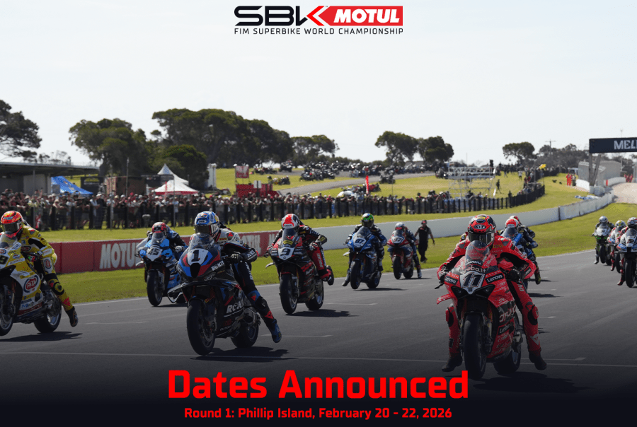 2026 WorldSBK calendar unveiled - Phillip Island Circuit